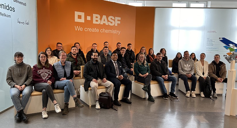 Rückblick: JobTalk&Walk bei BASF - Verein der Freunde der Technischen Hochschule Mannheim